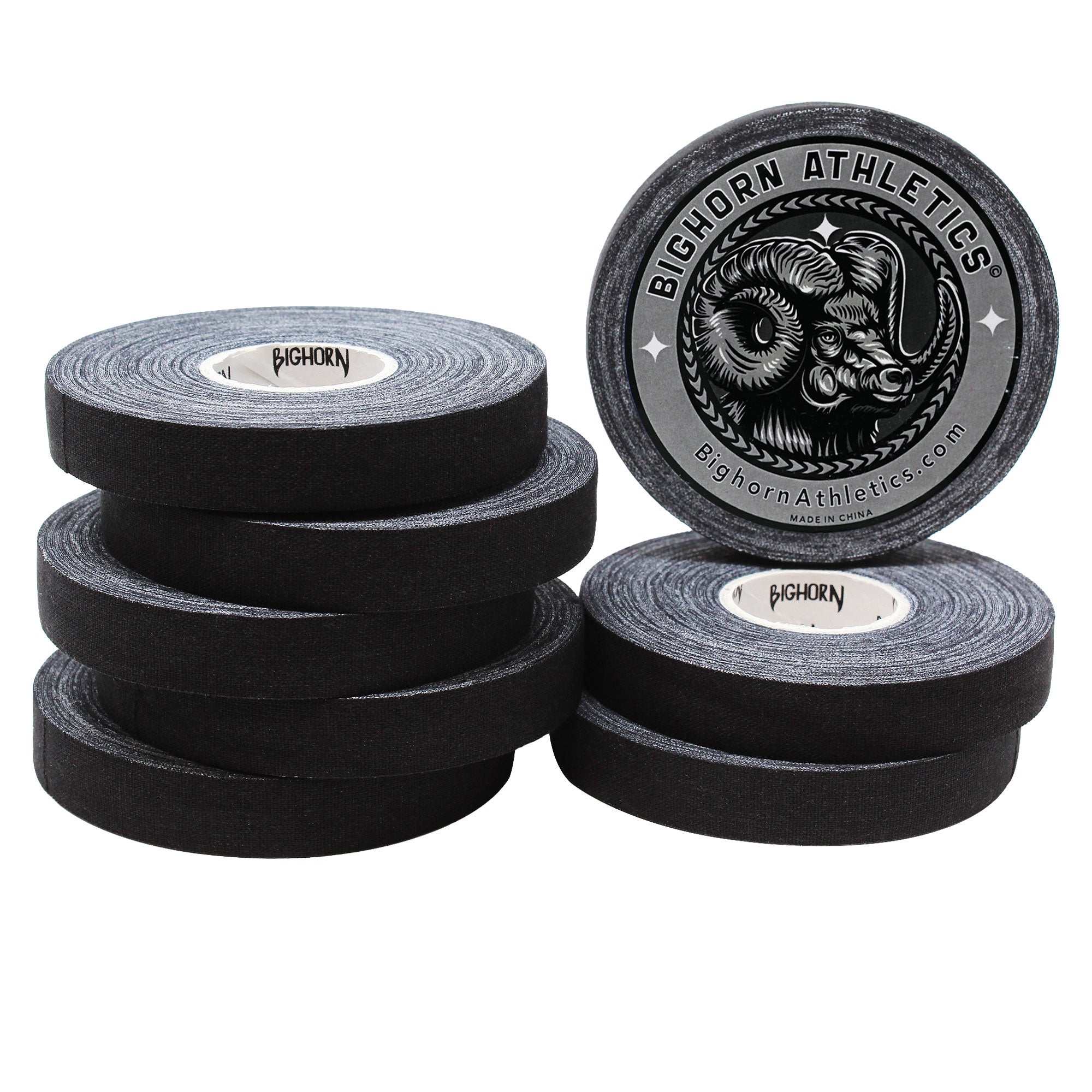 Bighorn Athletics | Jiu Jitsu Finger Tape | 100% Cotton | Black